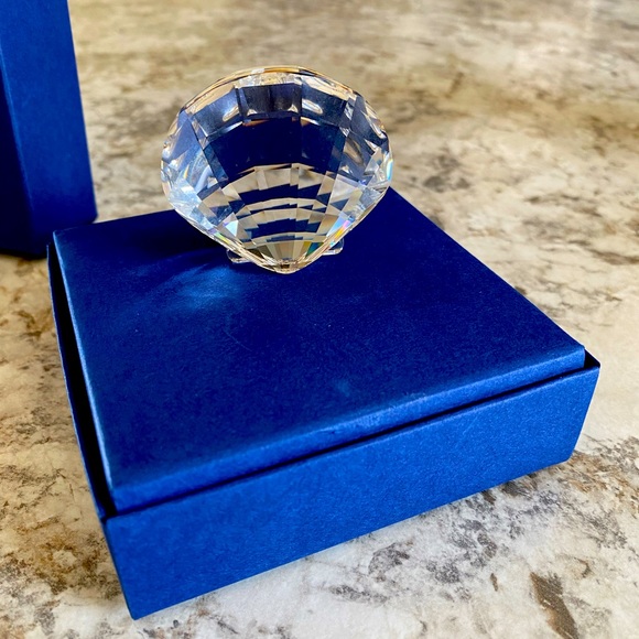 Swarovski | Other | Swarovski Crystal Scallop Shell Figure | Poshmark